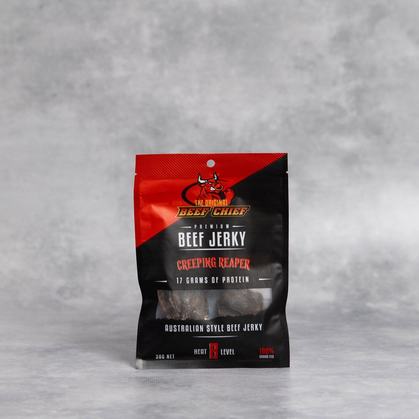 Beef Chief Creeping Reaper Beef Jerky 30g – Taste Australia