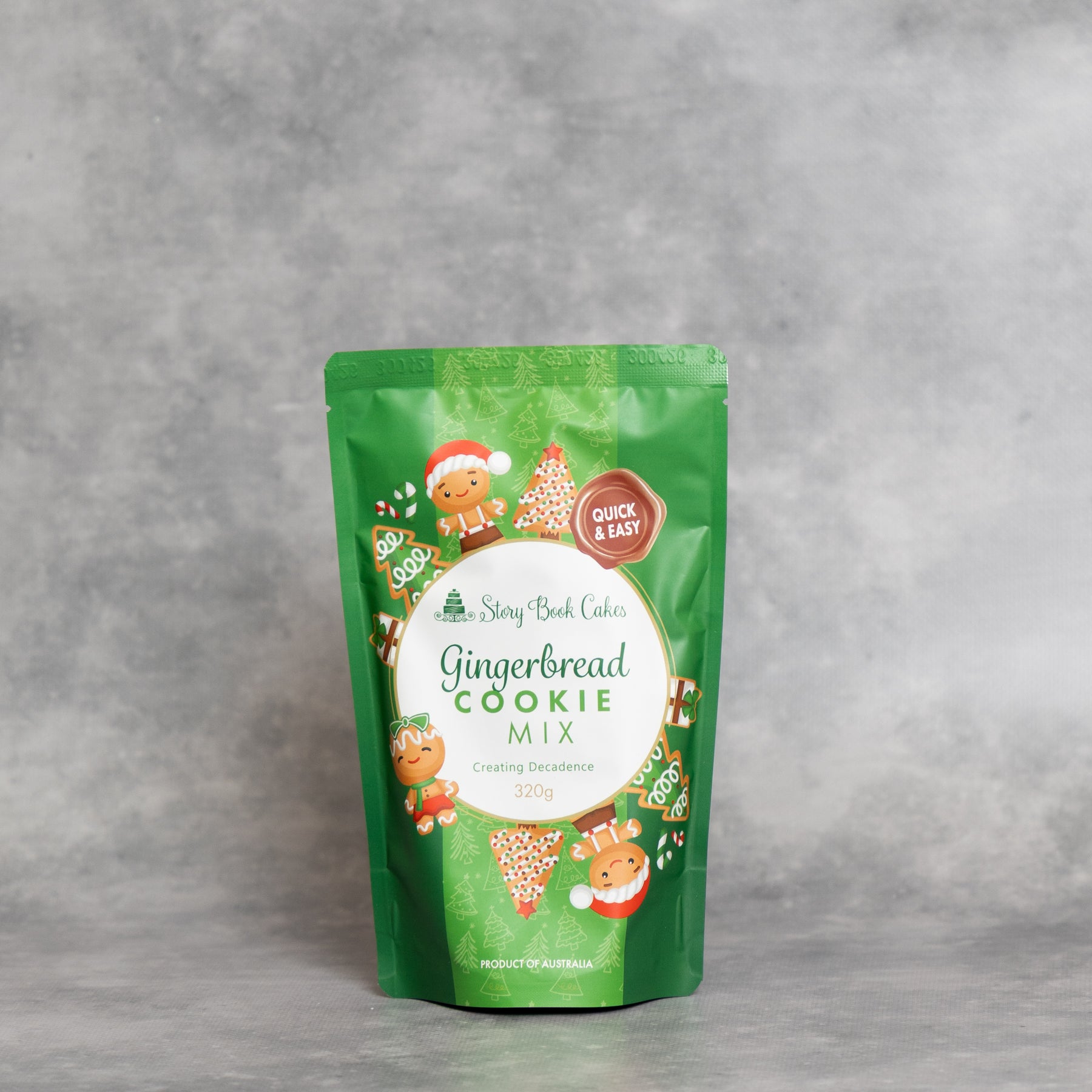 Story Book Cakes Gingerbread Men Cookie Mix 320g – Taste Australia