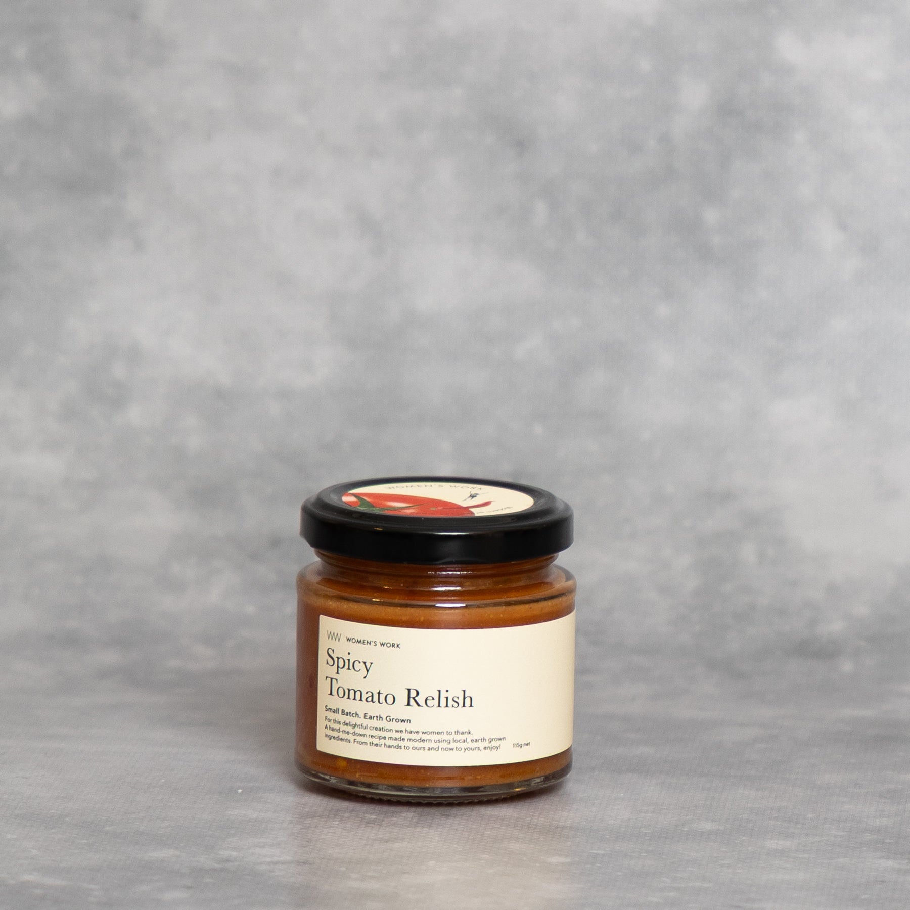 Relish Spicy Tomato Relish Women’s Work 115g – Taste Australia